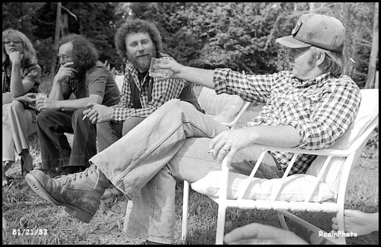 Maureen Wood’s Afternoon party | Photos from Hornby Island / Bob Cain